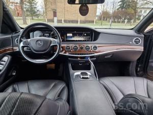 Black Mercedes-Benz S 350 2015 in Jekabpils, with an engine capacity of 3.00 L and mileage of 320 thousand km for 16000 €, photo 16 on AUTOMOTO.COM.LV