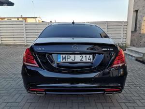 Black Mercedes-Benz S 350 2015 in Klaipeda, with an engine capacity of 3.00 L and mileage of 224 thousand km for 27500 €, photo 3 on AUTOMOTO.COM.LV