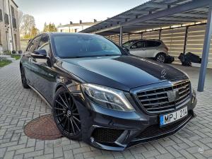 Black Mercedes-Benz S 350 2015 in Klaipeda, with an engine capacity of 3.00 L and mileage of 224 thousand km for 27500 €, photo 4 on AUTOMOTO.COM.LV