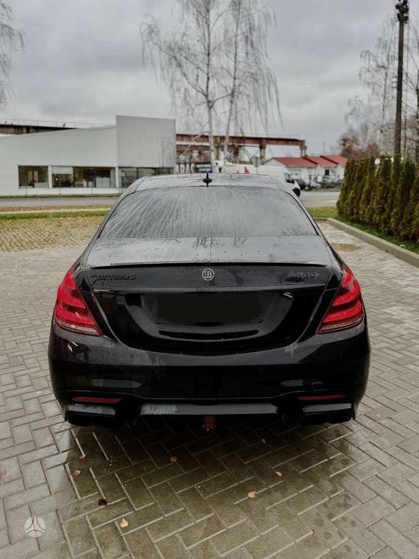 Melns Mercedes-Benz S 350 2015 Kaišiadorys, ar dzinēja tilpumu 2.99 L un nobraukumu 220 tūkst. km par 29000 €, foto 10 vietnē AUTOMOTO.COM.LV