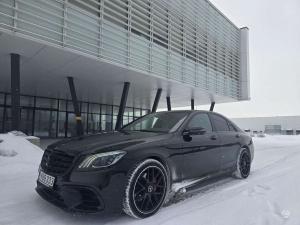 Black Mercedes-Benz S 350 2015 in Kaunas, with an engine capacity of 2.99 L and mileage of 221 thousand km for 29900 €, photo 2 on AUTOMOTO.COM.LV