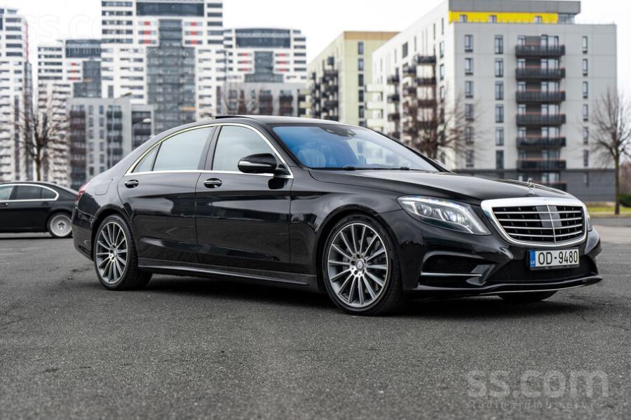 Черный Мерседес С 350 2015 в Рига, объемом двигателя 3.00 л и пробегом 219 тыс. км за 28500 €, фото 6 на AUTOMOTO.COM.LV