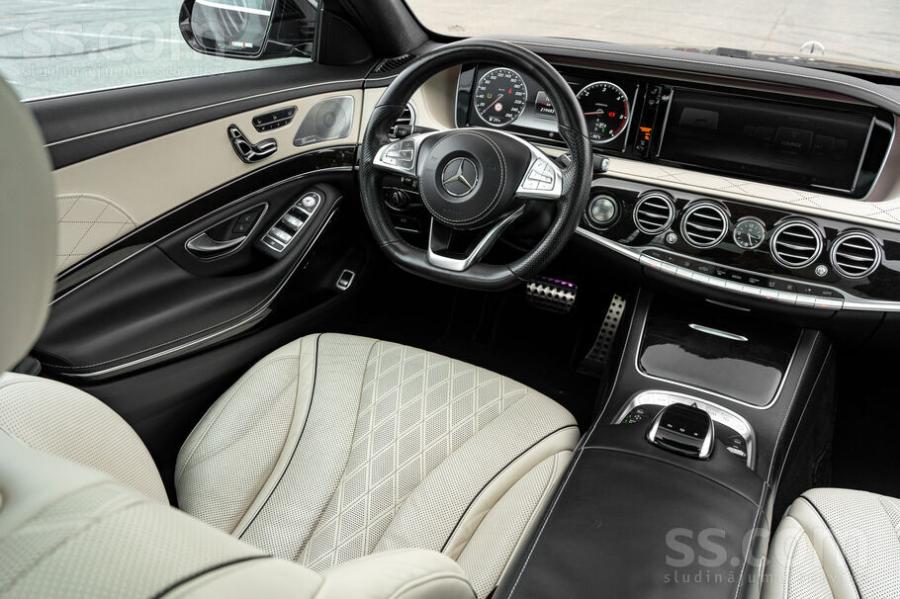 Черный Мерседес С 350 2015 в Рига, объемом двигателя 3.00 л и пробегом 219 тыс. км за 28500 €, фото 13 на AUTOMOTO.COM.LV