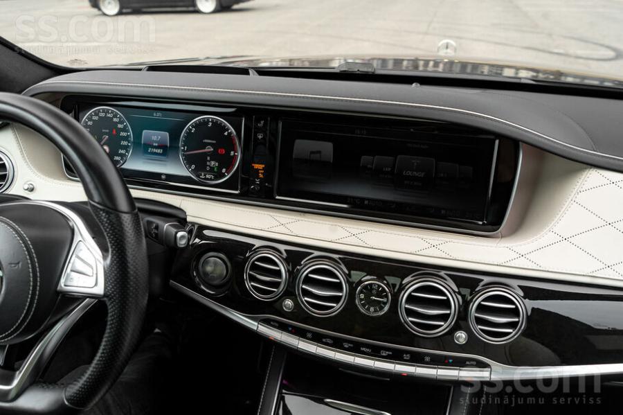 Черный Мерседес С 350 2015 в Рига, объемом двигателя 3.00 л и пробегом 219 тыс. км за 28500 €, фото 18 на AUTOMOTO.COM.LV