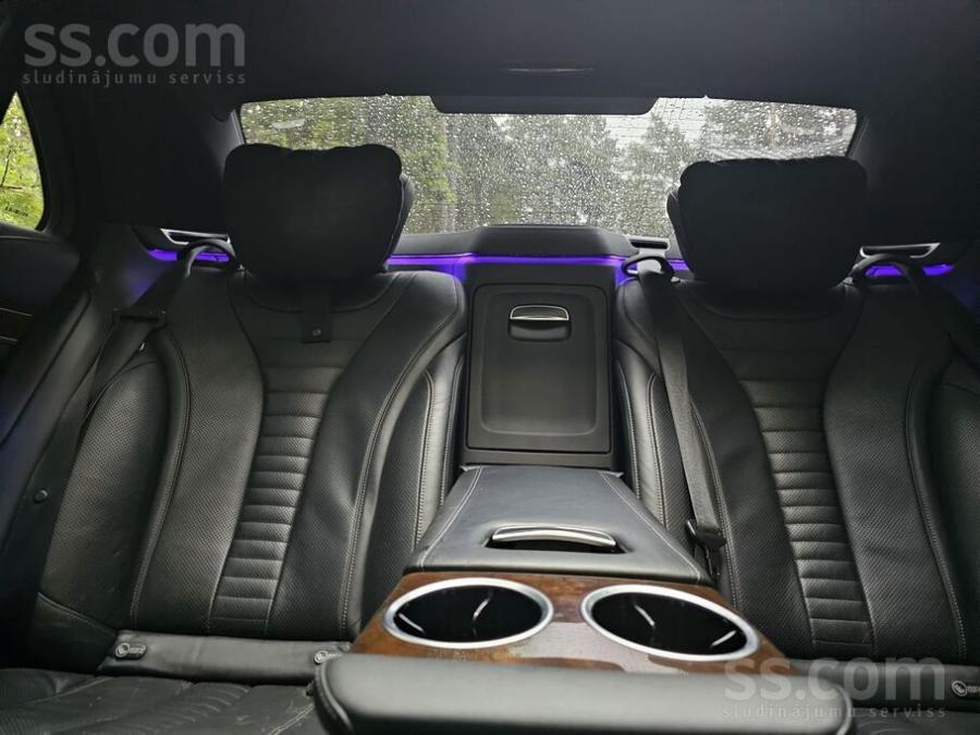 Черный Мерседес С 350 2015 в Рига, объемом двигателя 3.50 л и пробегом 226 тыс. км за 21755 €, фото 6 на AUTOMOTO.COM.LV