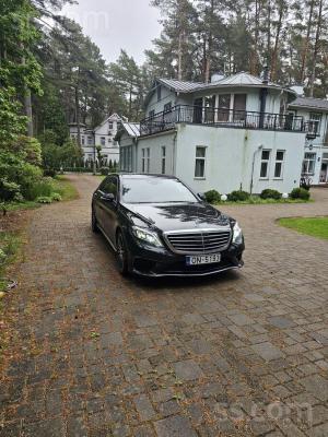 Black Mercedes-Benz S 350 2015 in Riga, with an engine capacity of 3.50 L and mileage of 226 thousand km for 21755 €, photo  on AUTOMOTO.COM.LV