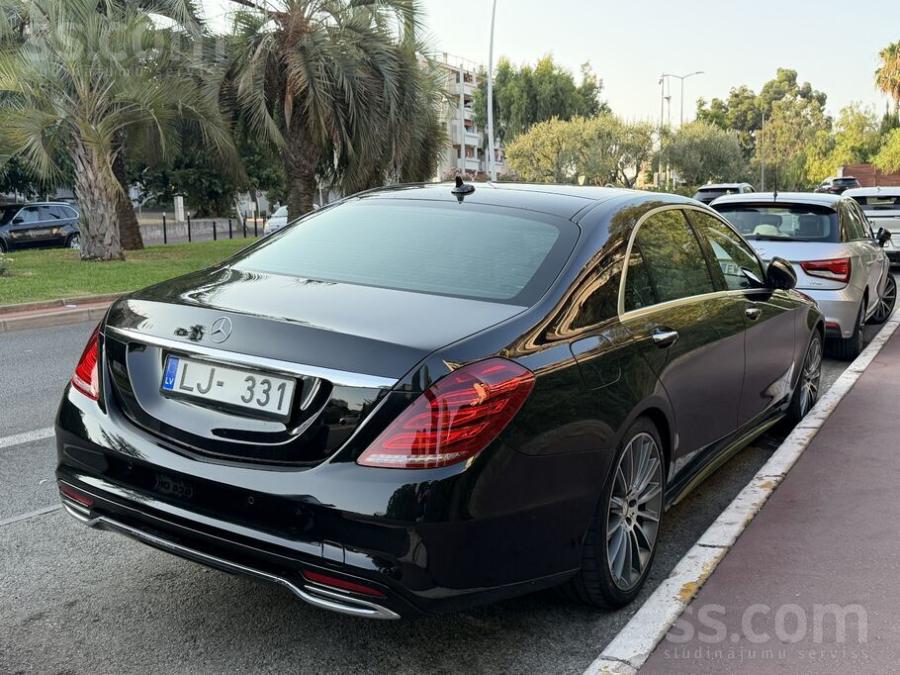 Melns Mercedes-Benz S 350 2015 Bauska, ar dzinēja tilpumu 3.00 L un nobraukumu 225 tūkst. km par 28000 €, foto 3 vietnē AUTOMOTO.COM.LV