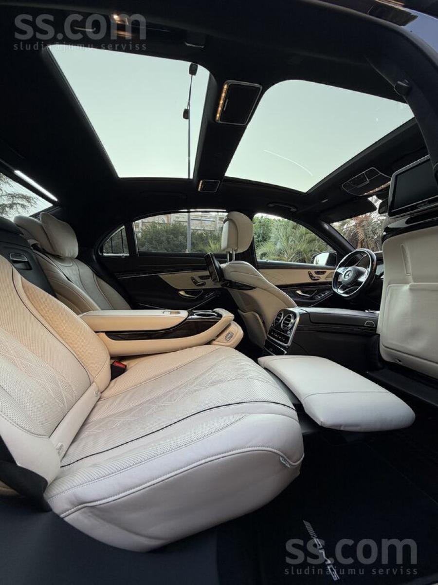 Melns Mercedes-Benz S 350 2015 Bauska, ar dzinēja tilpumu 3.00 L un nobraukumu 225 tūkst. km par 28000 €, foto 7 vietnē AUTOMOTO.COM.LV