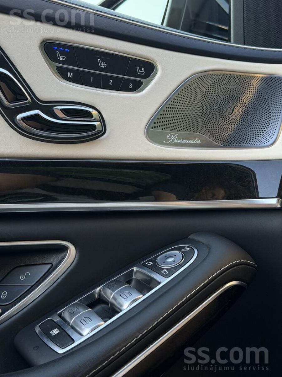 Melns Mercedes-Benz S 350 2015 Bauska, ar dzinēja tilpumu 3.00 L un nobraukumu 225 tūkst. km par 28000 €, foto 11 vietnē AUTOMOTO.COM.LV