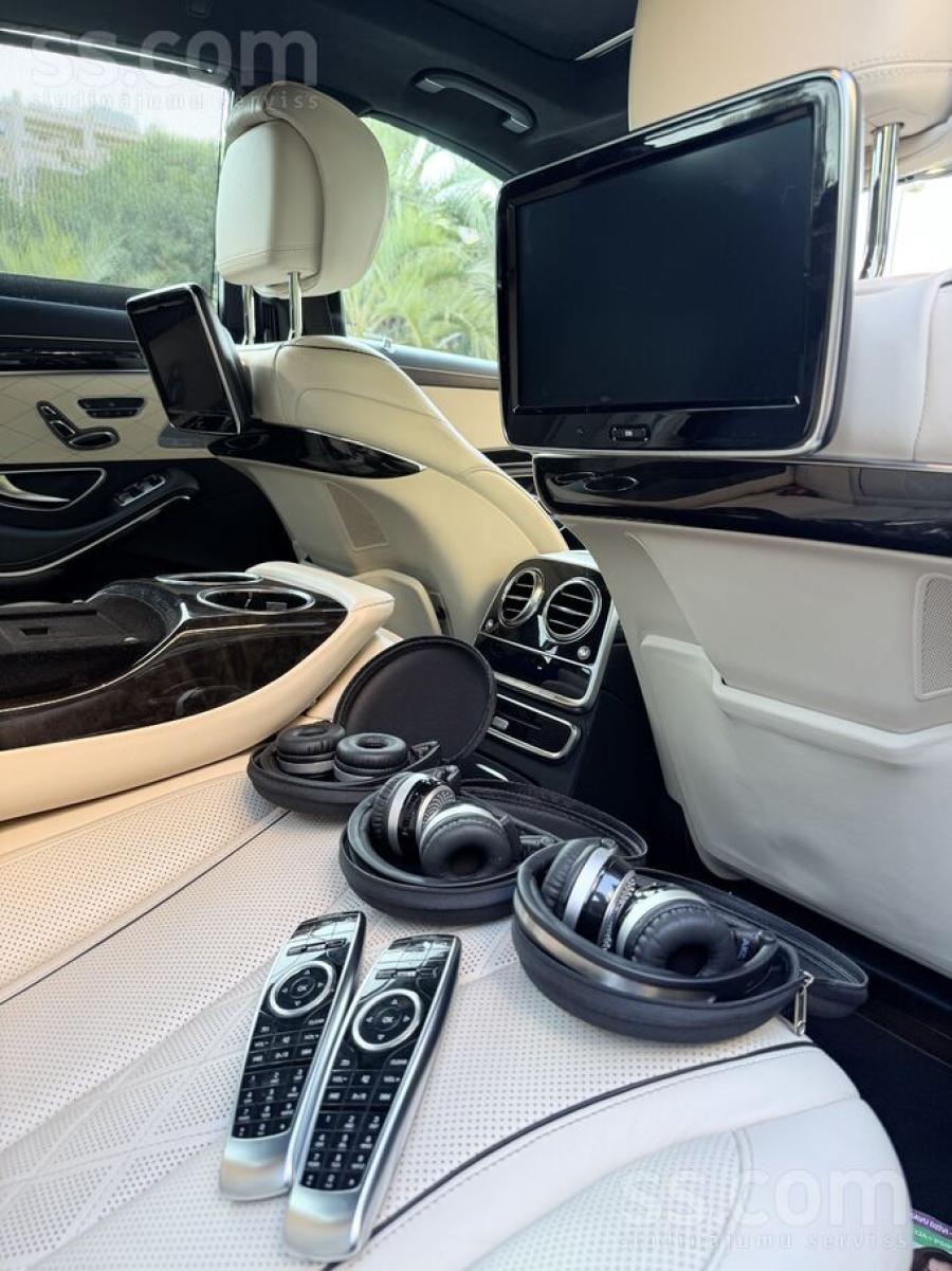 Melns Mercedes-Benz S 350 2015 Bauska, ar dzinēja tilpumu 3.00 L un nobraukumu 225 tūkst. km par 28000 €, foto 12 vietnē AUTOMOTO.COM.LV