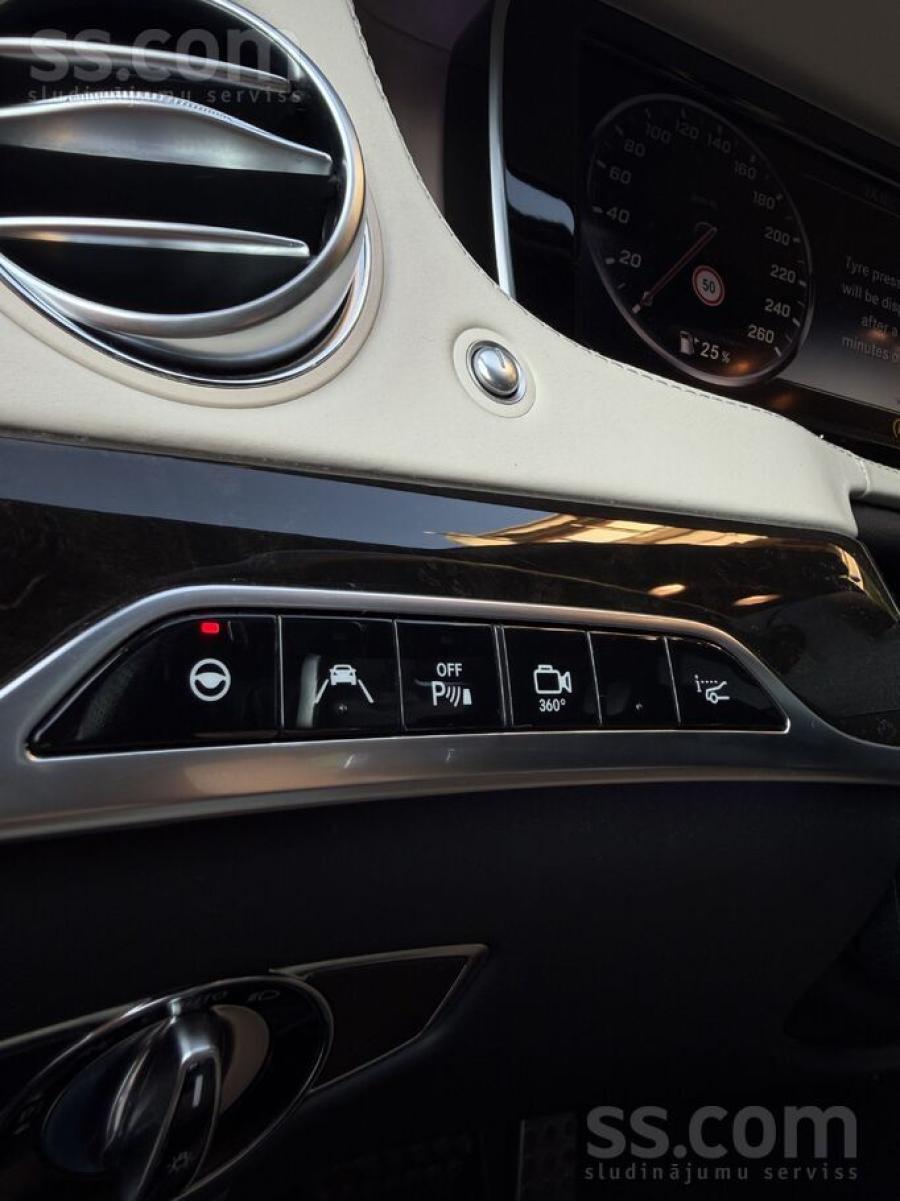 Melns Mercedes-Benz S 350 2015 Bauska, ar dzinēja tilpumu 3.00 L un nobraukumu 225 tūkst. km par 28000 €, foto 15 vietnē AUTOMOTO.COM.LV