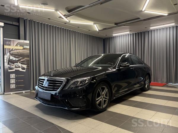 Melns Mercedes-Benz S 350 2015 Rīga, ar dzinēja tilpumu 3.00 L un nobraukumu 252 tūkst. km par 24500 €, foto 1 vietnē AUTOMOTO.COM.LV