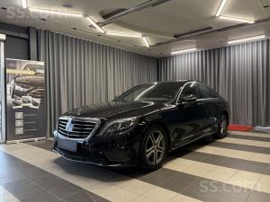 Melns Mercedes-Benz S 350 2015 Rīga, ar dzinēja tilpumu 3.00 L un nobraukumu 252 tūkst. km par 24500 €, foto  vietnē AUTOMOTO.COM.LV