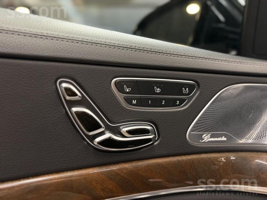 Melns Mercedes-Benz S 350 2015 Rīga, ar dzinēja tilpumu 3.00 L un nobraukumu 252 tūkst. km par 24500 €, foto 9 vietnē AUTOMOTO.COM.LV