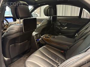 Melns Mercedes-Benz S 350 2015 Rīga, ar dzinēja tilpumu 3.00 L un nobraukumu 252 tūkst. km par 24500 €, foto 25 vietnē AUTOMOTO.COM.LV