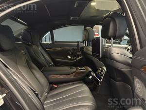Melns Mercedes-Benz S 350 2015 Rīga, ar dzinēja tilpumu 3.00 L un nobraukumu 252 tūkst. km par 24500 €, foto 29 vietnē AUTOMOTO.COM.LV