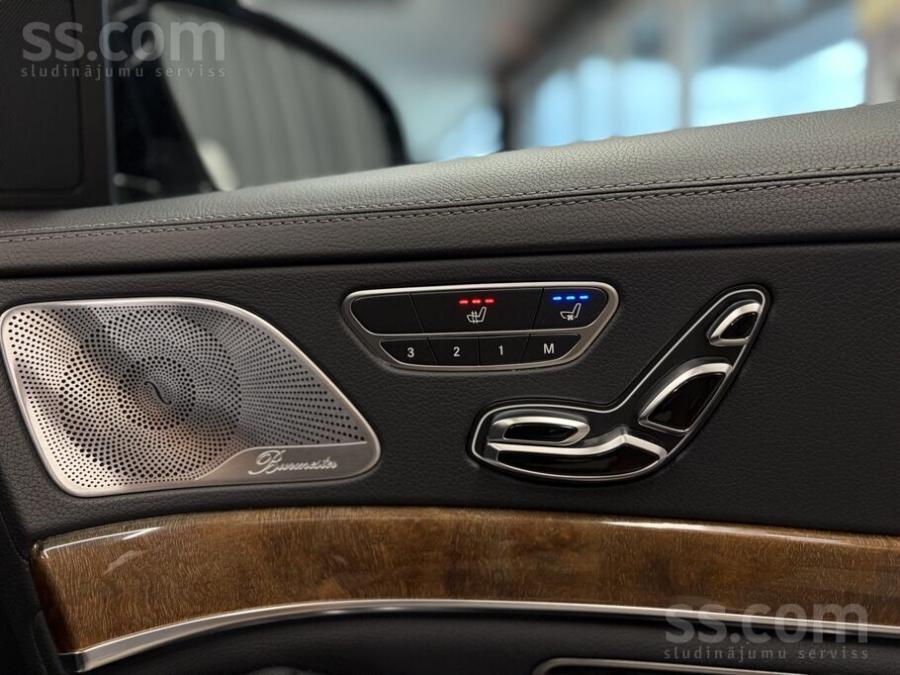 Melns Mercedes-Benz S 350 2015 Rīga, ar dzinēja tilpumu 3.00 L un nobraukumu 252 tūkst. km par 24500 €, foto 32 vietnē AUTOMOTO.COM.LV