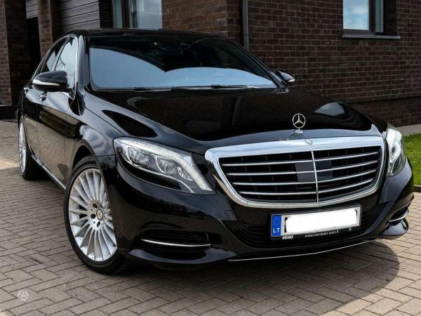 Melns Mercedes-Benz S 350 2015 Klaipėda, ar dzinēja tilpumu 2.99 L un nobraukumu 274 tūkst. km par 23800 €, foto 2 vietnē AUTOMOTO.COM.LV