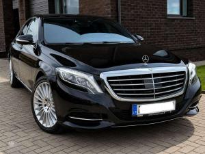 Melns Mercedes-Benz S 350 2015 Klaipėda, ar dzinēja tilpumu 2.99 L un nobraukumu 274 tūkst. km par 23800 €, foto 3 vietnē AUTOMOTO.COM.LV