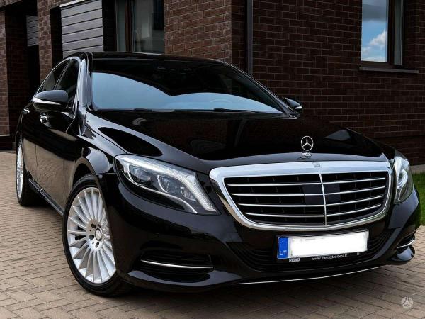 Melns Mercedes-Benz S 350 2015 Klaipėda, ar dzinēja tilpumu 2.99 L un nobraukumu 274 tūkst. km par 23800 €, foto 4 vietnē AUTOMOTO.COM.LV
