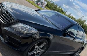Black Mercedes-Benz S 350 2015 in Siauliai, with an engine capacity of 0.00 L and mileage of 260 thousand km for 21700 €, photo 3 on AUTOMOTO.COM.LV