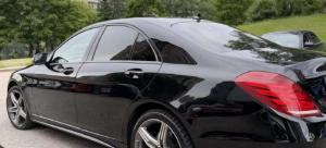Black Mercedes-Benz S 350 2015 in Siauliai, with an engine capacity of 0.00 L and mileage of 260 thousand km for 21700 €, photo 7 on AUTOMOTO.COM.LV