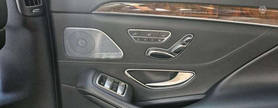 Black Mercedes-Benz S 350 2015 in Siauliai, with an engine capacity of 0.00 L and mileage of 260 thousand km for 21700 €, photo 14 on AUTOMOTO.COM.LV