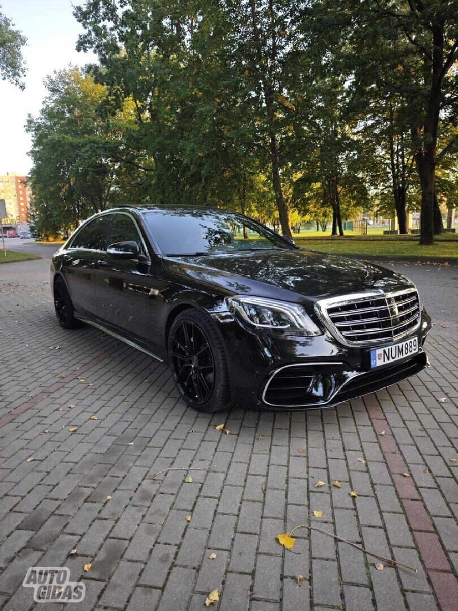 Melns Mercedes-Benz S 350 2015 Klaipėda, ar dzinēja tilpumu 3.00 L un nobraukumu 258 tūkst. km par 25900 €, foto 3 vietnē AUTOMOTO.COM.LV