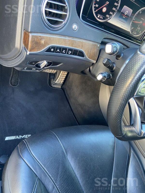 Melns Mercedes-Benz S 350 2015 Jēkabpils, ar dzinēja tilpumu 3.00 L un nobraukumu 378 tūkst. km par 21500 €, foto 9 vietnē AUTOMOTO.COM.LV