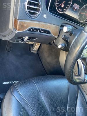 Melns Mercedes-Benz S 350 2015 Jēkabpils, ar dzinēja tilpumu 3.00 L un nobraukumu 378 tūkst. km par 21500 €, foto 9 vietnē AUTOMOTO.COM.LV