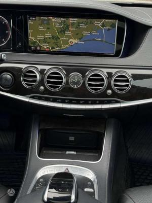 Black Mercedes-Benz S 350 2015 in Klaipeda, with an engine capacity of 2.99 L and mileage of 274 thousand km for 23500 €, photo 11 on AUTOMOTO.COM.LV