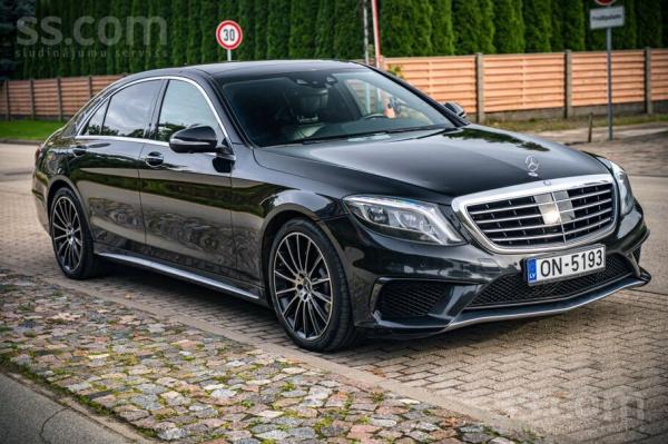 Черный Мерседес С 350 2015 в Рига, объемом двигателя 3.00 л и пробегом 264 тыс. км за 19990 €, фото 4 на AUTOMOTO.COM.LV