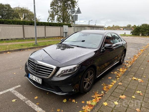 Melns Mercedes-Benz S 350 2015 Rīga, ar dzinēja tilpumu 3.00 L un nobraukumu 254 tūkst. km par 19900 €, foto 1 vietnē AUTOMOTO.COM.LV