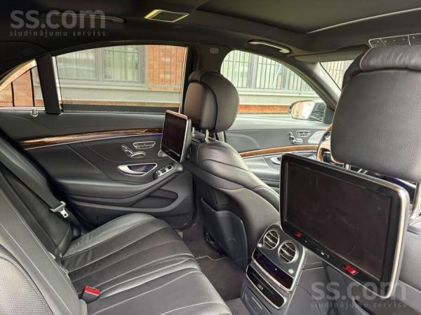 Melns Mercedes-Benz S 350 2015 Rīga, ar dzinēja tilpumu 3.00 L un nobraukumu 254 tūkst. km par 19900 €, foto 8 vietnē AUTOMOTO.COM.LV