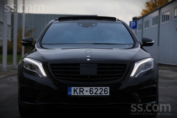 Melns Mercedes-Benz S 350 2016 Rīga, ar dzinēja tilpumu 3.00 L un nobraukumu 300 tūkst. km par 27995 €, foto 1 vietnē AUTOMOTO.COM.LV