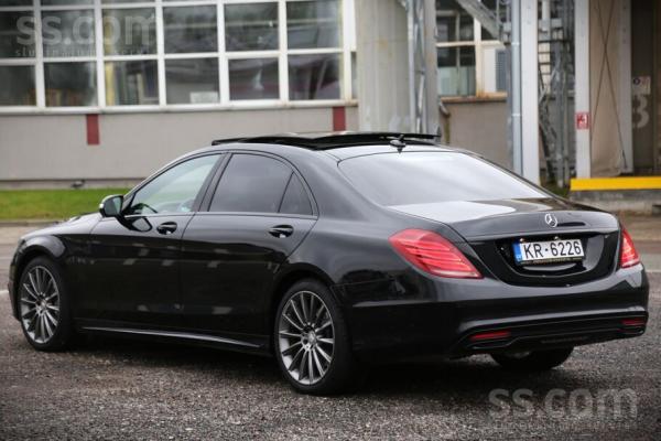 Melns Mercedes-Benz S 350 2016 Rīga, ar dzinēja tilpumu 3.00 L un nobraukumu 300 tūkst. km par 27995 €, foto 4 vietnē AUTOMOTO.COM.LV