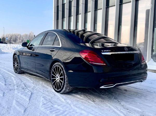 Melns Mercedes-Benz S 350 2016 Viļņa, ar dzinēja tilpumu 2.99 L un nobraukumu 253 tūkst. km par 26400 €, foto 3 vietnē AUTOMOTO.COM.LV