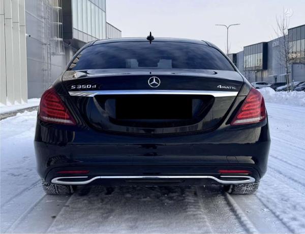 Melns Mercedes-Benz S 350 2016 Viļņa, ar dzinēja tilpumu 2.99 L un nobraukumu 253 tūkst. km par 26400 €, foto 4 vietnē AUTOMOTO.COM.LV