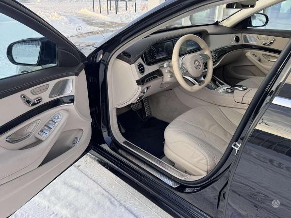 Melns Mercedes-Benz S 350 2016 Viļņa, ar dzinēja tilpumu 2.99 L un nobraukumu 253 tūkst. km par 26400 €, foto 9 vietnē AUTOMOTO.COM.LV
