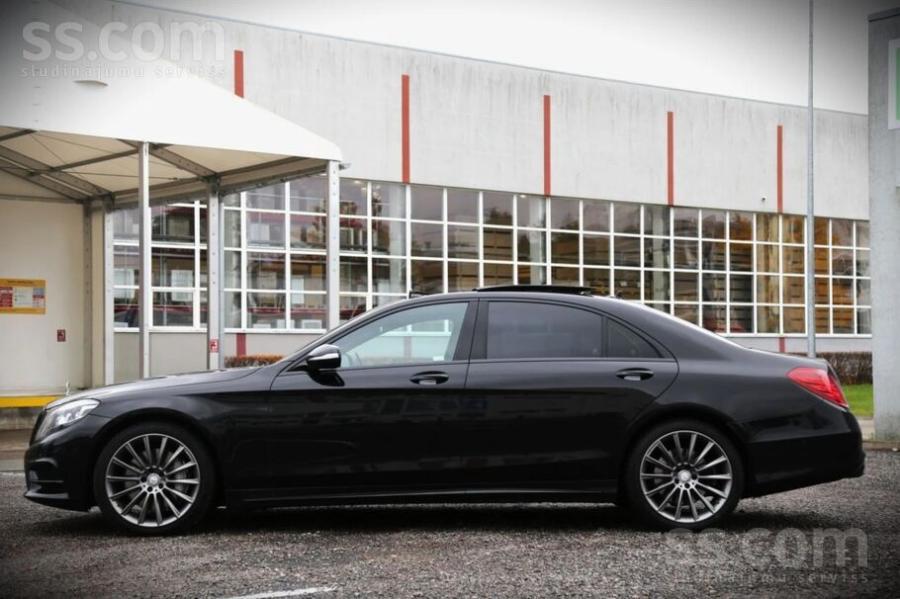 Melns Mercedes-Benz S 350 2016 Rīga, ar dzinēja tilpumu 3.00 L un nobraukumu 0 tūkst. km par 28995 €, foto 3 vietnē AUTOMOTO.COM.LV