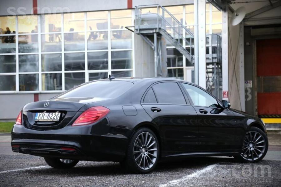 Melns Mercedes-Benz S 350 2016 Rīga, ar dzinēja tilpumu 3.00 L un nobraukumu 0 tūkst. km par 28995 €, foto 6 vietnē AUTOMOTO.COM.LV
