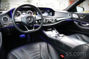 Melns Mercedes-Benz S 350 2016 Rīga, ar dzinēja tilpumu 3.00 L un nobraukumu 0 tūkst. km par 28995 €, foto 10 vietnē AUTOMOTO.COM.LV