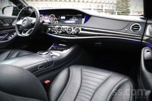 Melns Mercedes-Benz S 350 2016 Rīga, ar dzinēja tilpumu 3.00 L un nobraukumu 0 tūkst. km par 28995 €, foto 14 vietnē AUTOMOTO.COM.LV