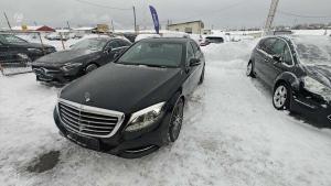 Black Mercedes-Benz S 350 2016 in Vilnius, with an engine capacity of 3.00 L and mileage of 250 thousand km for 19900 €, photo  on AUTOMOTO.COM.LV