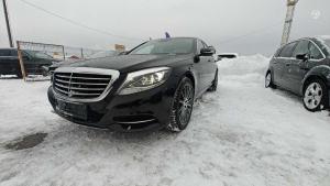 Black Mercedes-Benz S 350 2016 in Vilnius, with an engine capacity of 3.00 L and mileage of 250 thousand km for 19900 €, photo 4 on AUTOMOTO.COM.LV