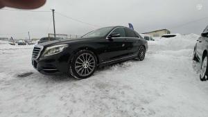 Black Mercedes-Benz S 350 2016 in Vilnius, with an engine capacity of 3.00 L and mileage of 250 thousand km for 19900 €, photo 6 on AUTOMOTO.COM.LV