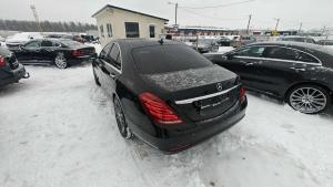 Black Mercedes-Benz S 350 2016 in Vilnius, with an engine capacity of 3.00 L and mileage of 250 thousand km for 19900 €, photo 8 on AUTOMOTO.COM.LV