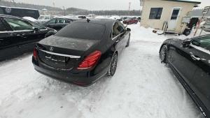 Black Mercedes-Benz S 350 2016 in Vilnius, with an engine capacity of 3.00 L and mileage of 250 thousand km for 19900 €, photo 9 on AUTOMOTO.COM.LV