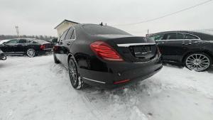Black Mercedes-Benz S 350 2016 in Vilnius, with an engine capacity of 3.00 L and mileage of 250 thousand km for 19900 €, photo 11 on AUTOMOTO.COM.LV