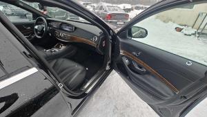 Black Mercedes-Benz S 350 2016 in Vilnius, with an engine capacity of 3.00 L and mileage of 250 thousand km for 19900 €, photo 17 on AUTOMOTO.COM.LV